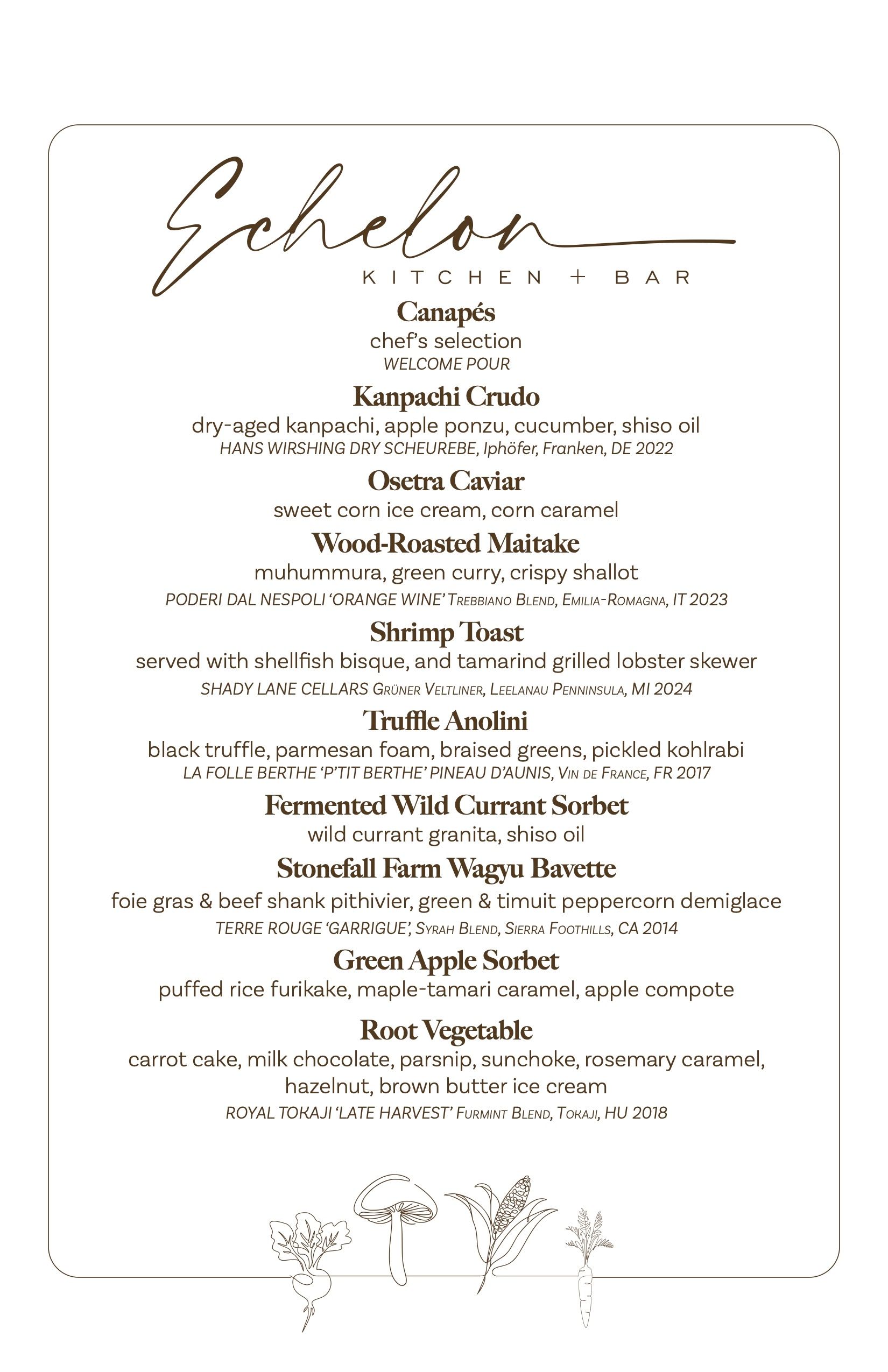 Echelon Kitchen & Bar | Seasonal Menus & Curated Pairings