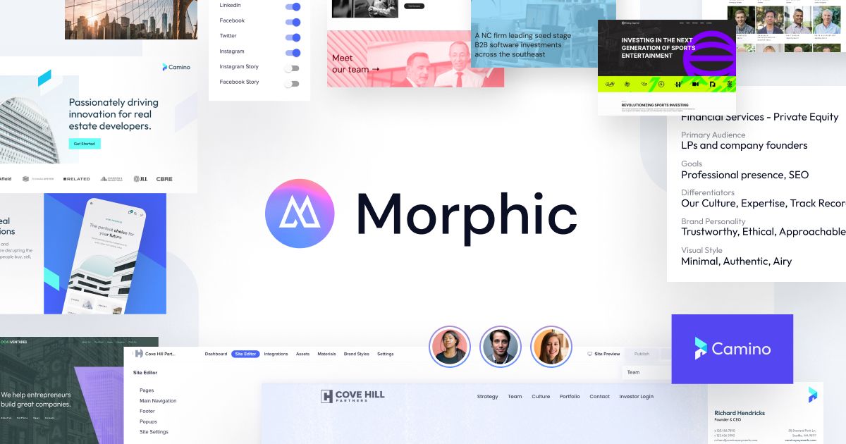 Automated Website Design for Startups & Professionals | Morphic