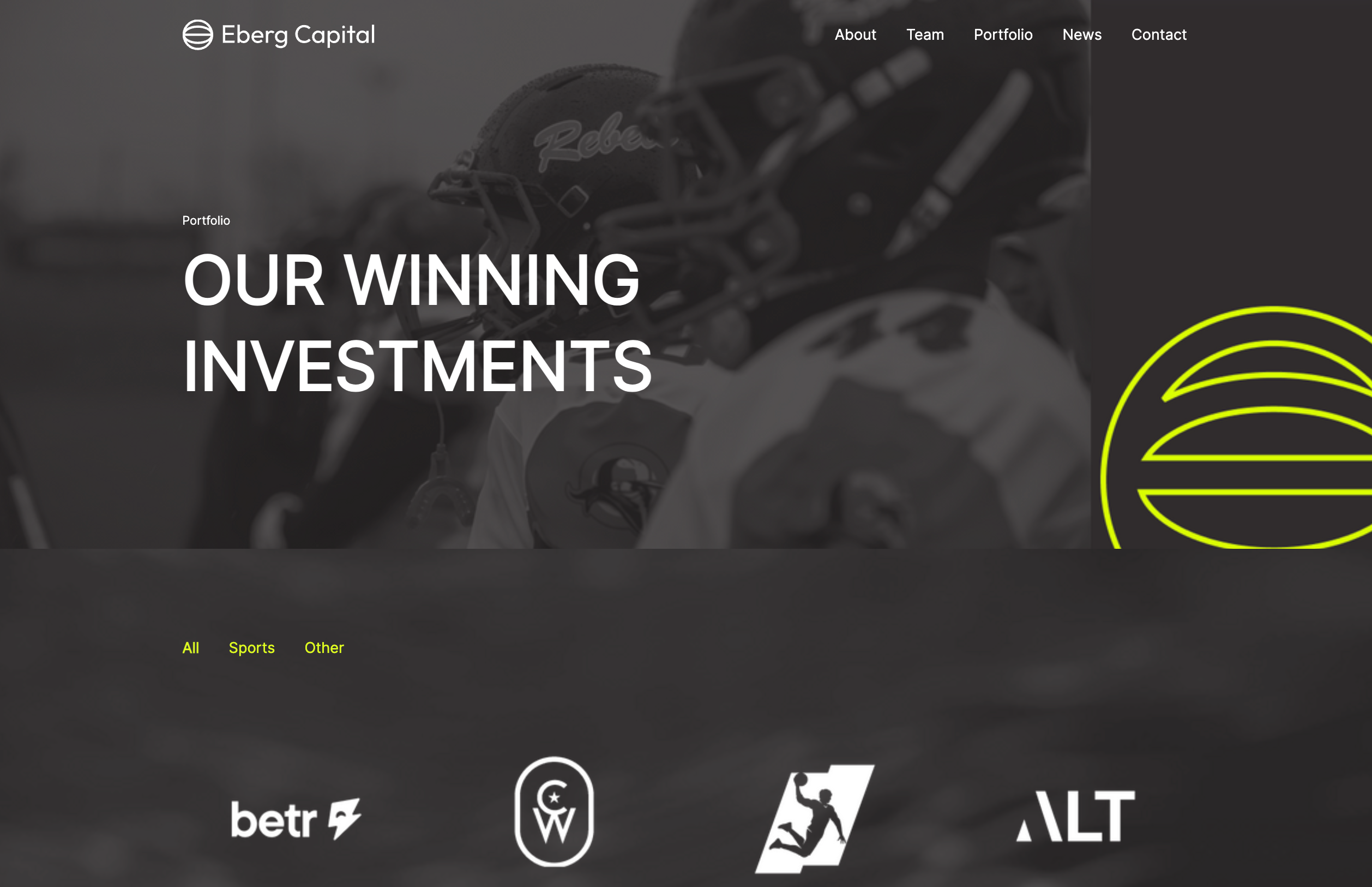 Eberg Capital | Portfolio