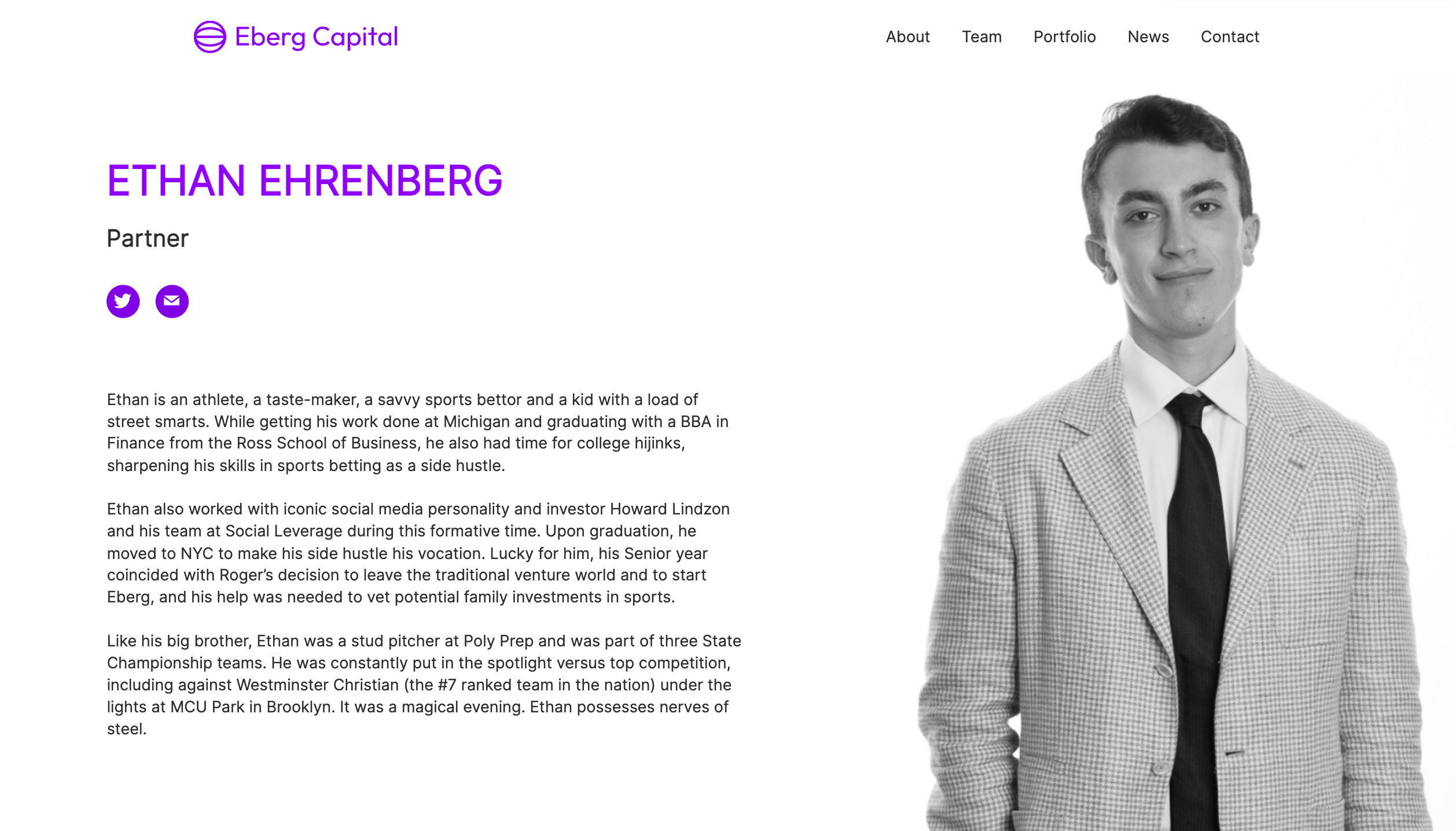 Eberg Capital | Ethan Ehrenberg